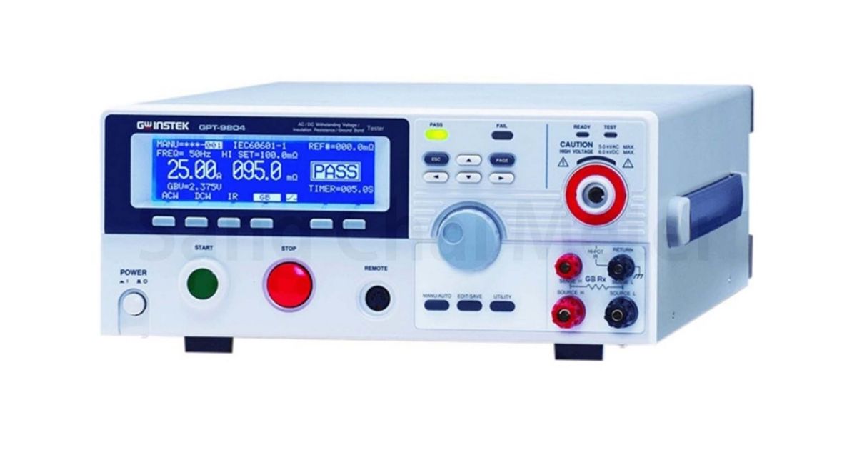 Electrical Safety Tester GPT-9804 - บริษัท แสงชัยมิเตอร์ จำกัด