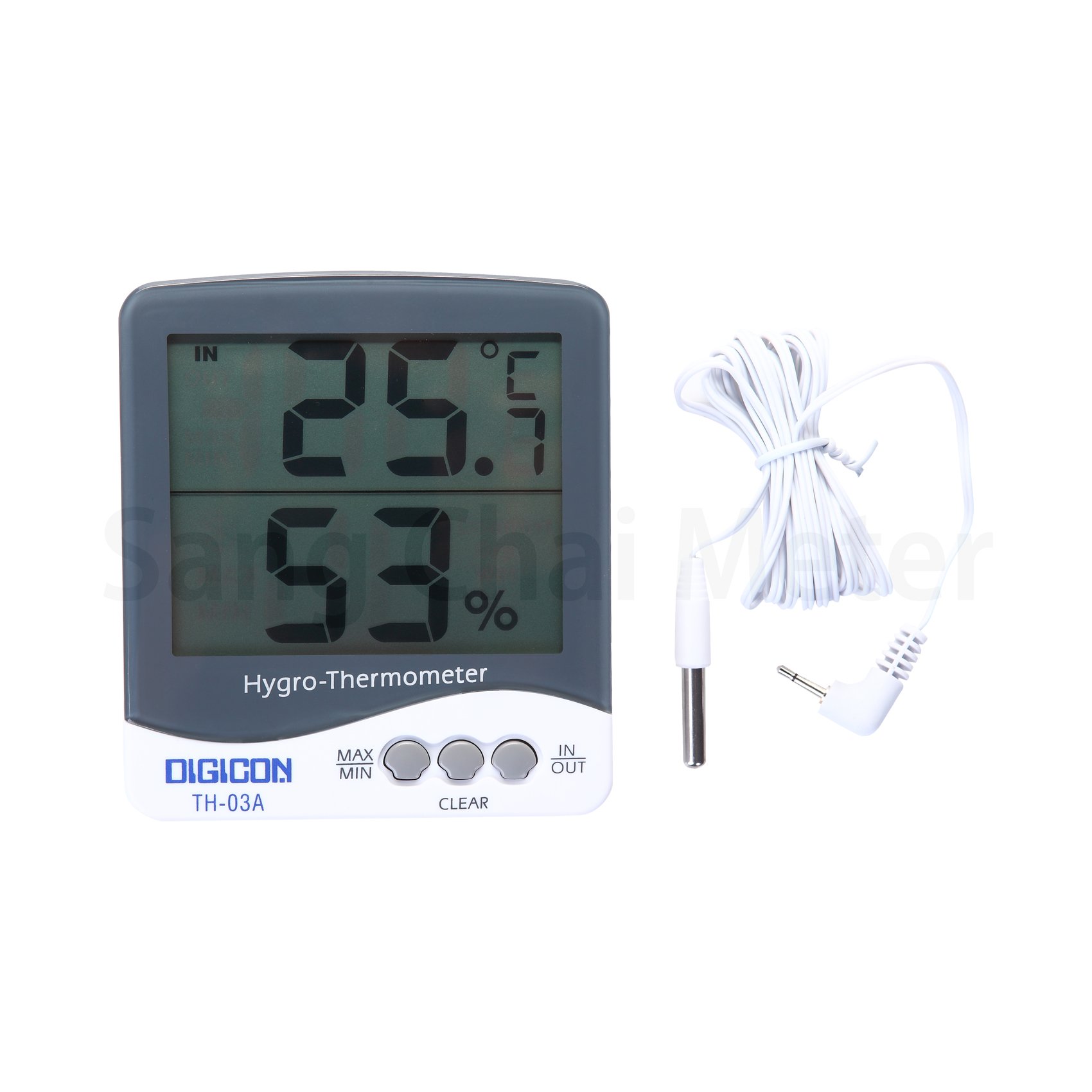TH-03A มิเตอร์วัดอุณหภูมิ และความชื้นแบบอิเล็กทรอนิกส์ - บริษัท แสงชัยมิเตอร์ จำกัด