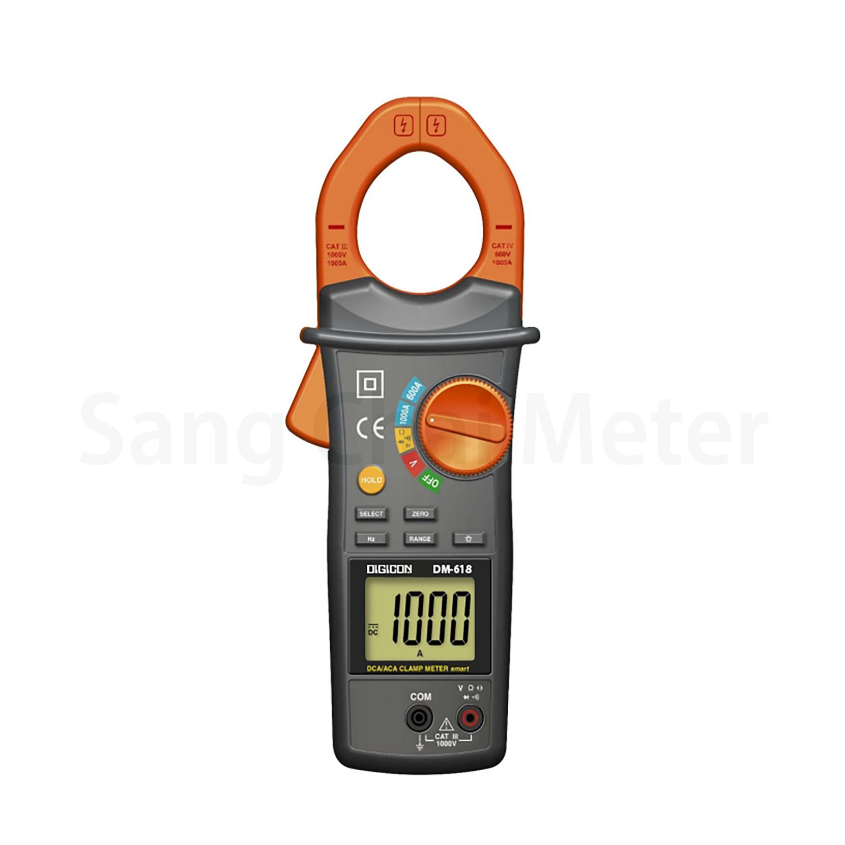 1000A DC/AC Digital Clamp Meter - บริษัท แสงชัยมิเตอร์ จำกัด