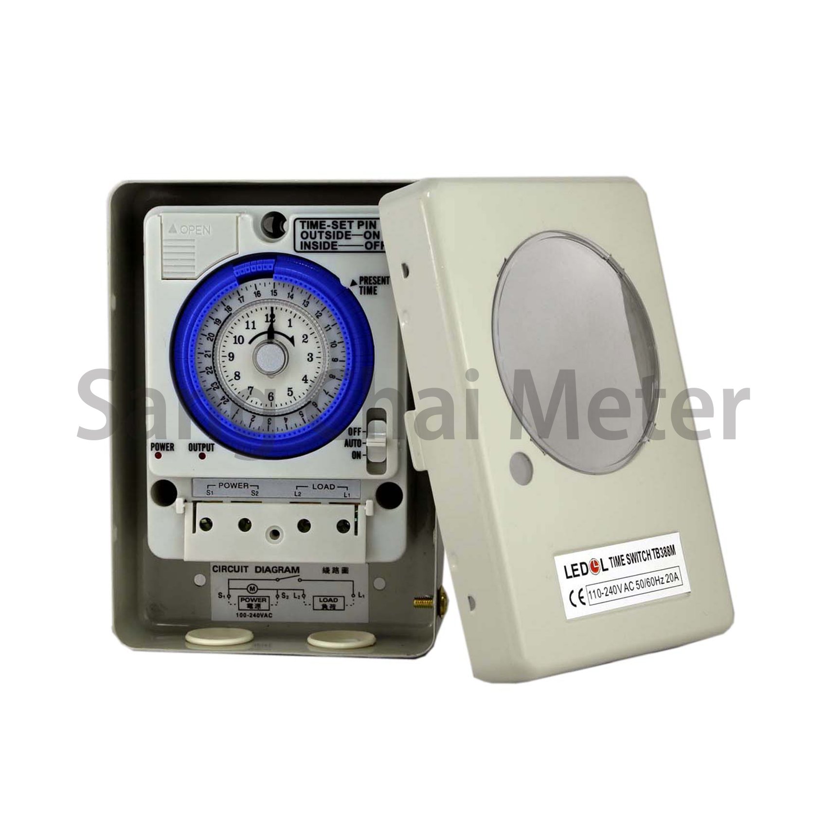 24-Hour Analog Time Switch - บริษัท แสงชัยมิเตอร์ จำกัด