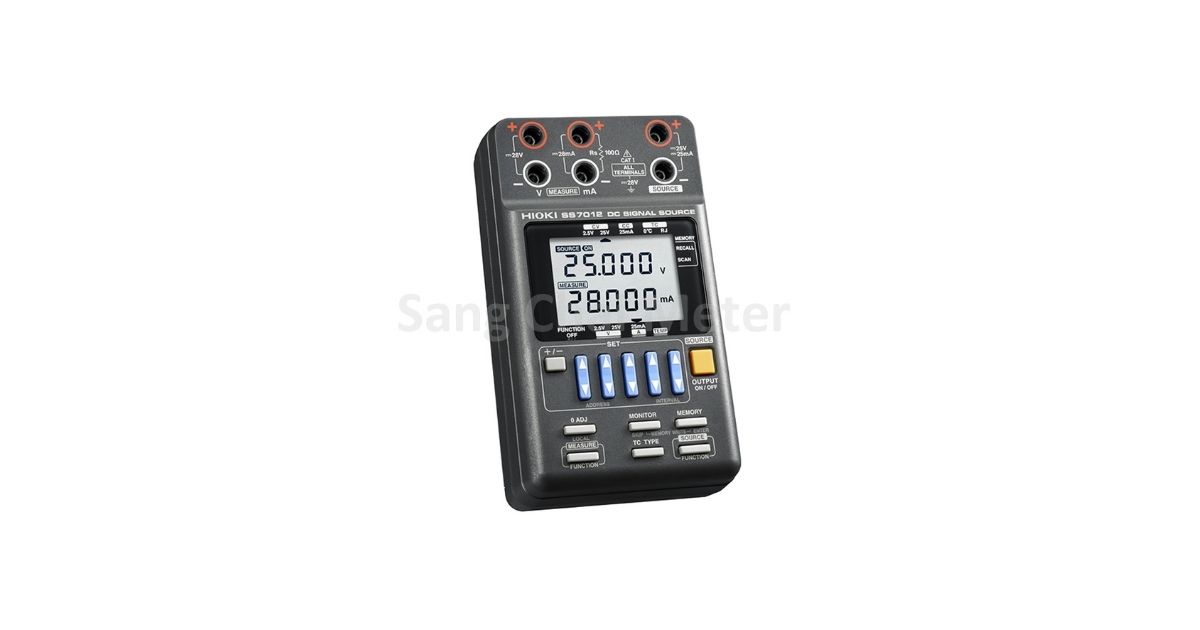 Hioki SS7012 DC Signal Source - บริษัท แสงชัยมิเตอร์ จำกัด