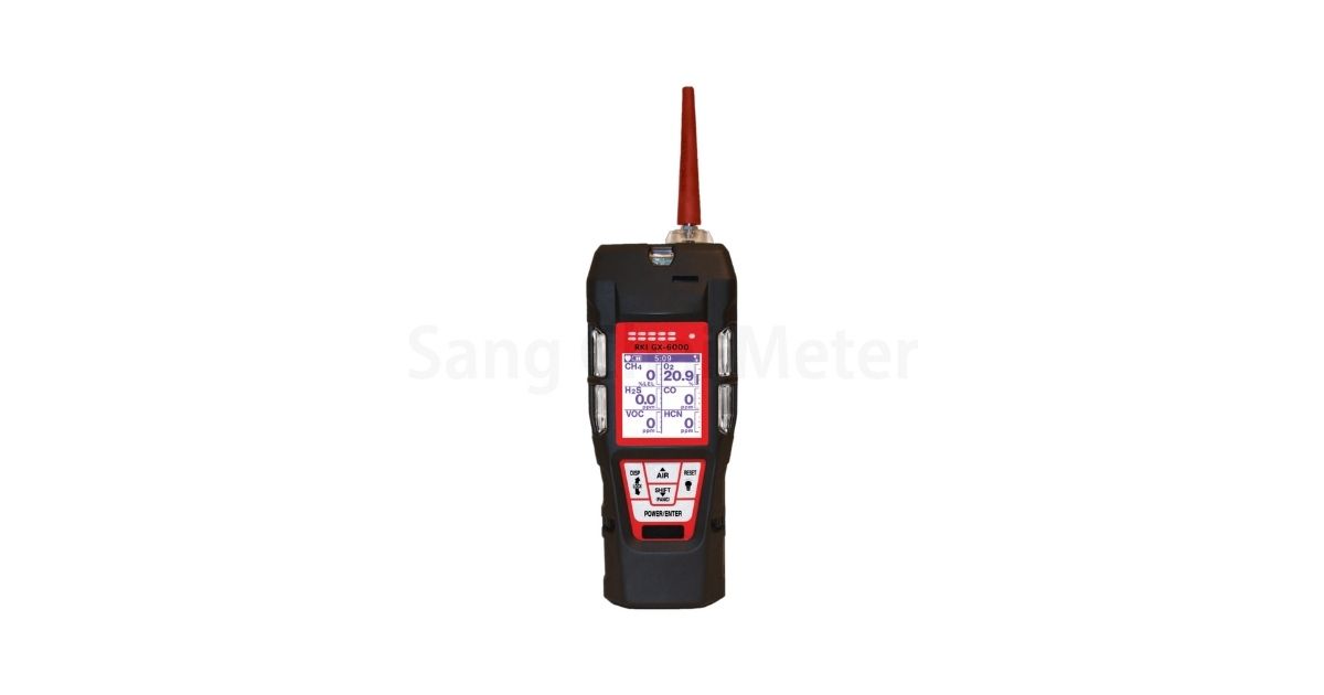 Riken Keiki GX-6000 Multi Gas Detector - บริษัท แสงชัยมิเตอร์ จำกัด