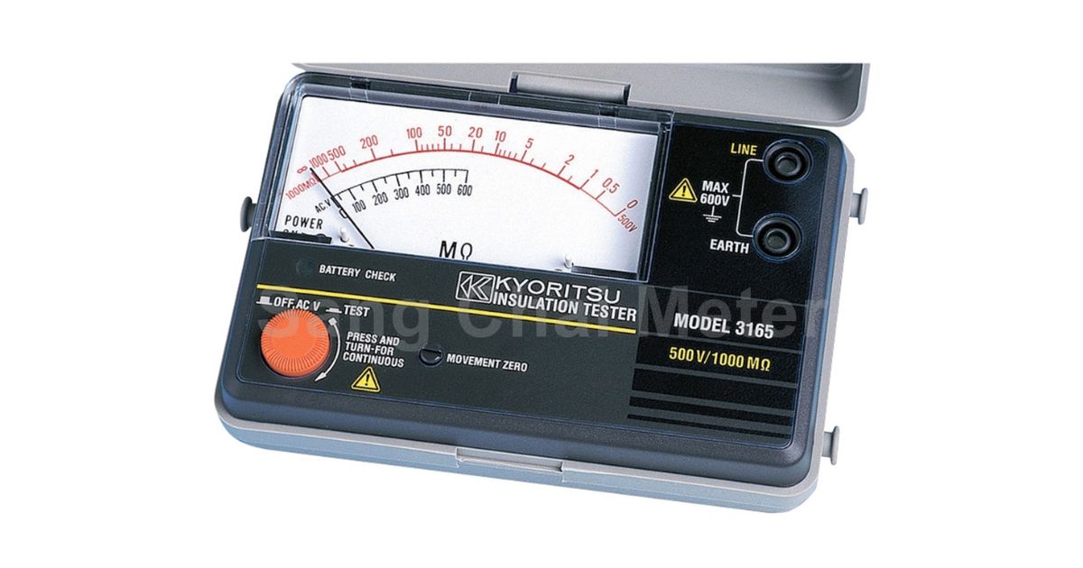 Analog Insulation Tester - บริษัท แสงชัยมิเตอร์ จำกัด