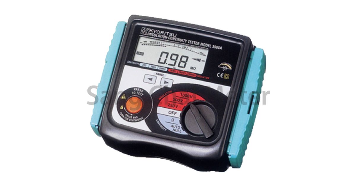 3005A เครื่องทดสอบฉนวนแบบดิจิตอล - บริษัท แสงชัยมิเตอร์ จำกัด