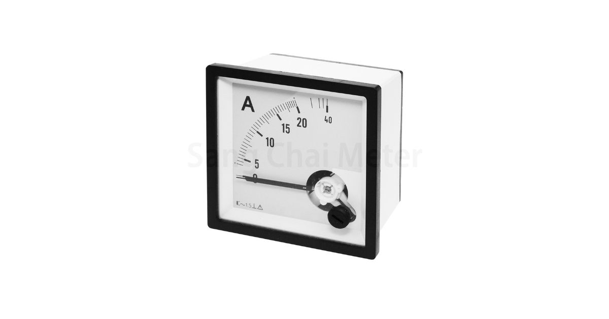 Analog Volt/Amp. Panel Meter - บริษัท แสงชัยมิเตอร์ จำกัด