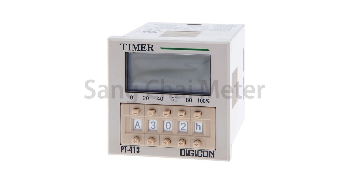 PT-413B เครื่องนับและตั้งเวลา ระบบดิจิตอล - บริษัท แสงชัยมิเตอร์ จำกัด