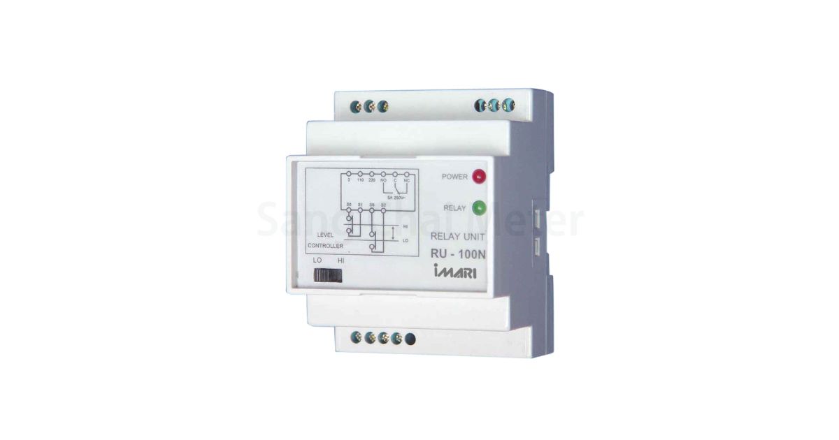 RU-100N รีเลย์ควบคุมระดับสำหรับลูกลอย - บริษัท แสงชัยมิเตอร์ จำกัด
