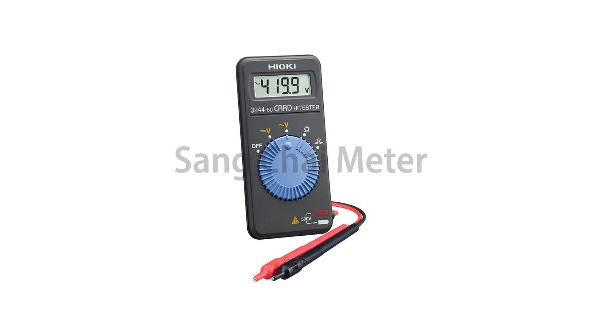 Hioki 3244-60 AC/DC 500V - บริษัท แสงชัยมิเตอร์ จำกัด