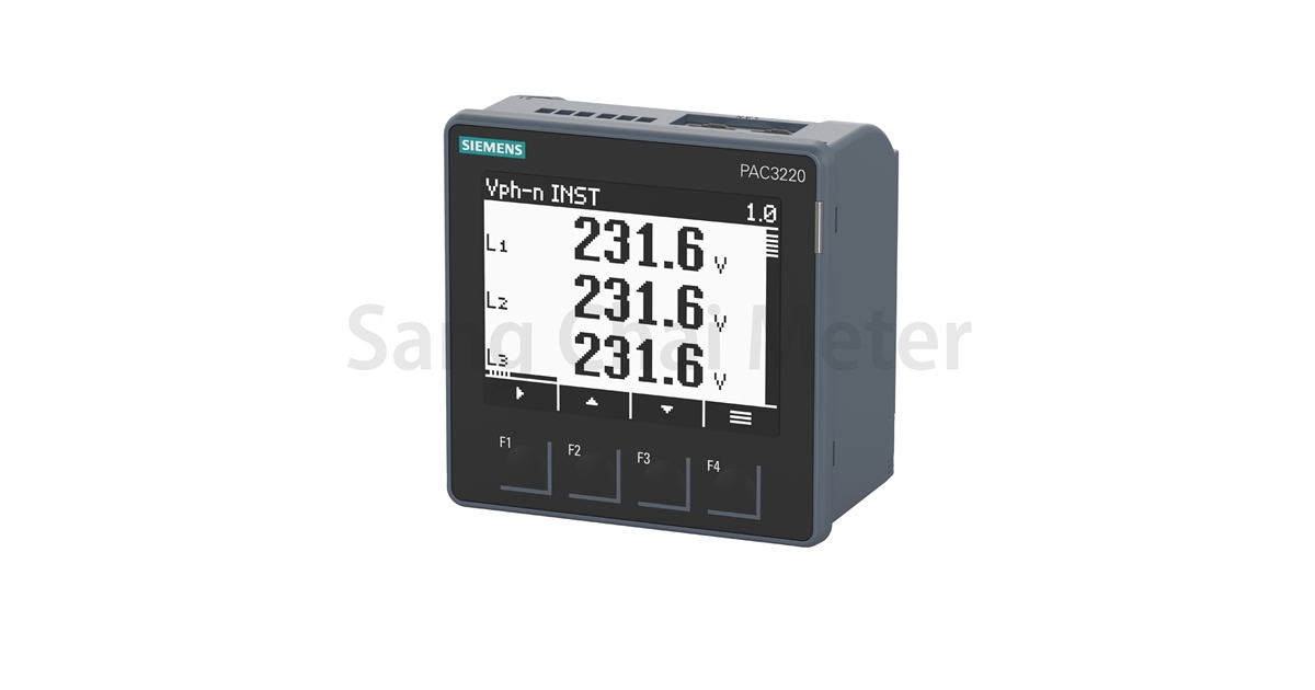 PAC3220 เครื่องวัดและวิเคราะห์พลังงานพลังงานไฟฟ้า แบบติดแผง | Power ...