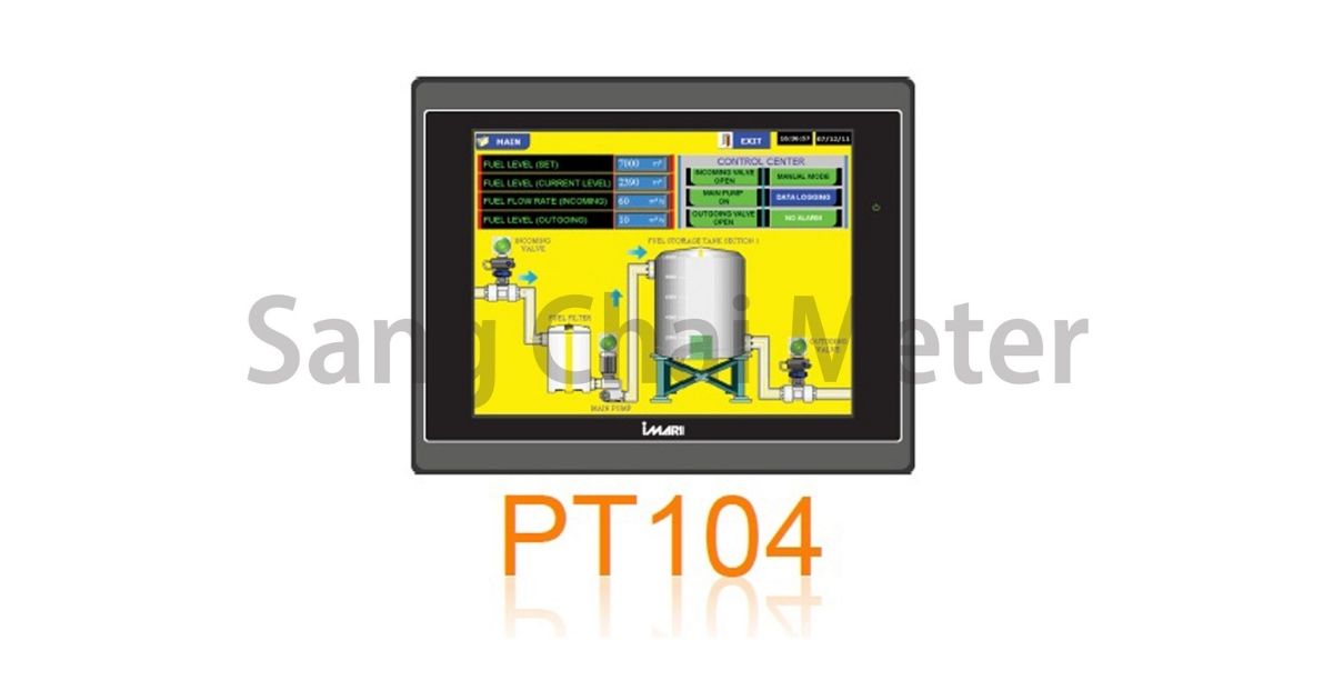 IM-PT104 จอสั่งการระบบสัมผัส - บริษัท แสงชัยมิเตอร์ จำกัด