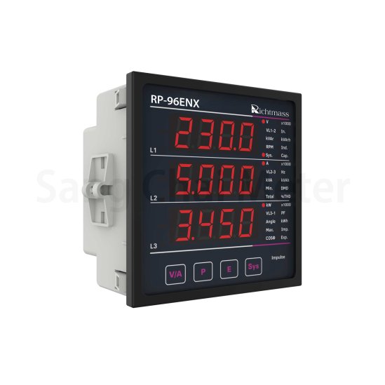 เครื่องวัดและวิเคราะห์พลังงานไฟฟ้าแบบติดแผง | Energy Meter - บริษัท แสง ...