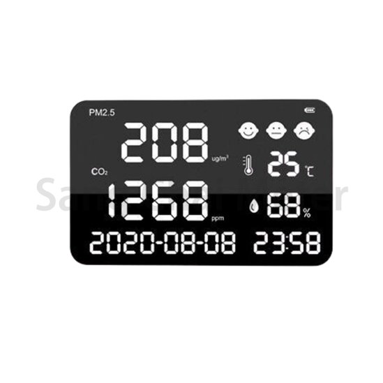 เครื่องวัดคุณภาพอากาศแบบติดผนัง | 4-in-1 Wall Mount CO2 & PM2.5 Air ...