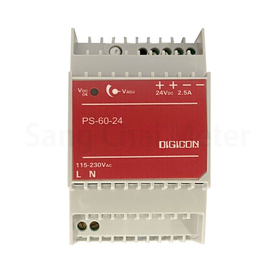เครื่องจ่ายไฟ 60 วัตต์ แบบติดบนราง DIN | Power Supply - บริษัท แสงชัย ...