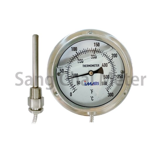 SGC-100(I) เกจ์วัดอุณหภูมิแบบท่อแคปปิลารี่ - บริษัท แสงชัยมิเตอร์ จำกัด