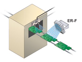 FAN TYPE IONIZER เครื่องกำจัดไฟฟ้าสถิตแบบพัดลม รุ่น ER-F12A | แสงชัย ...