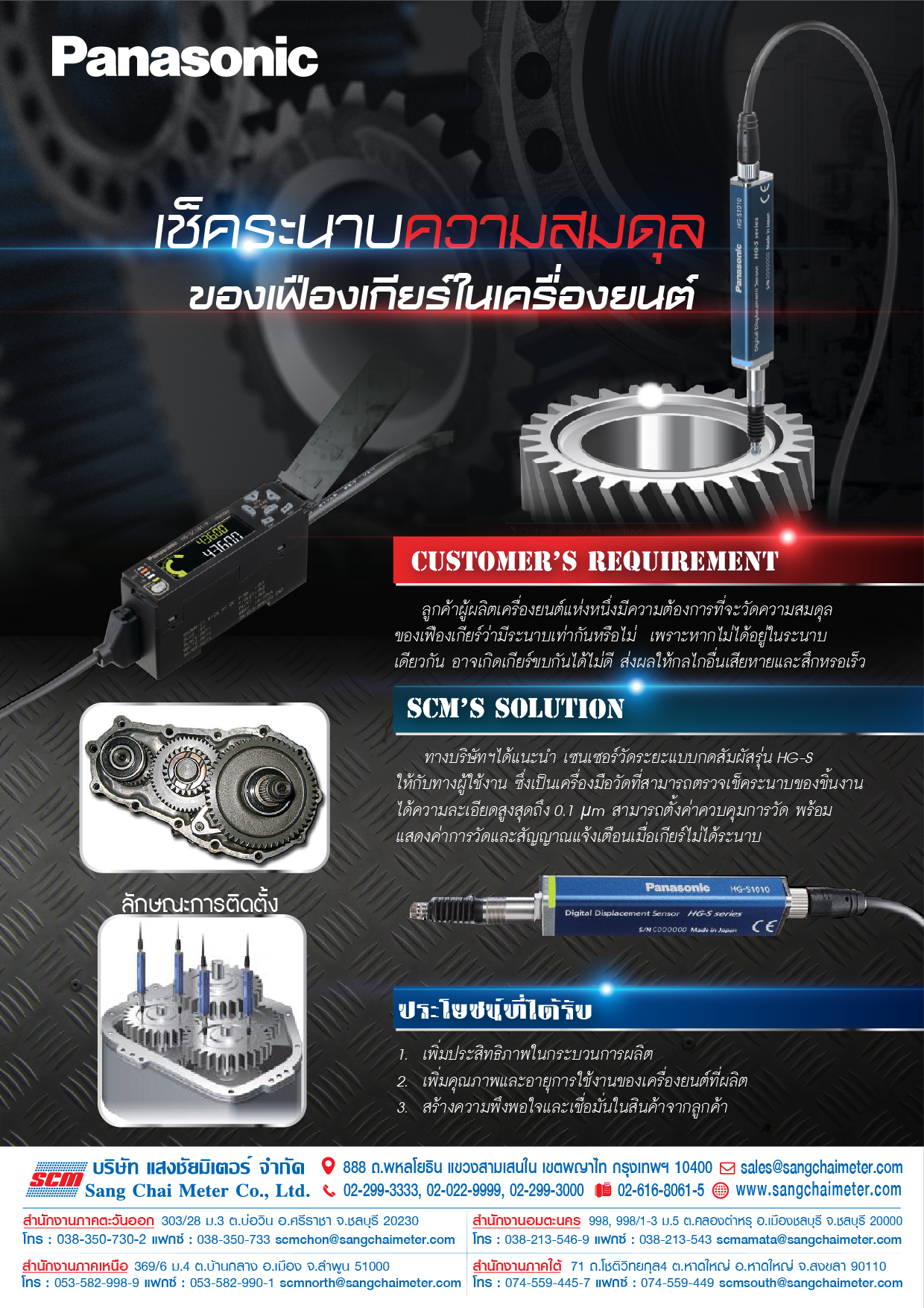 Digital Displacement Sensor รุ่น HG-S - บริษัท แสงชัยมิเตอร์ จำกัด
